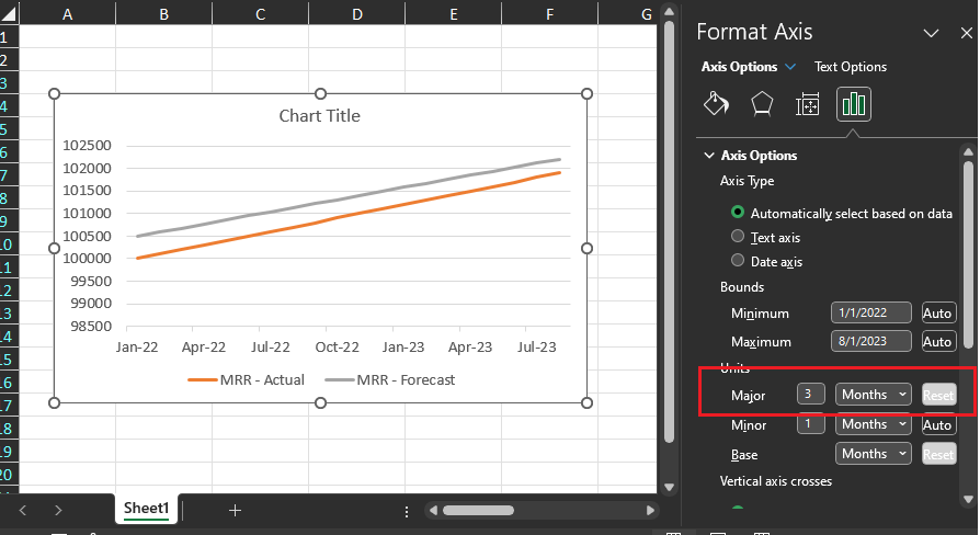 Formatting of legend entries in Excel charts -> Setting the right ...