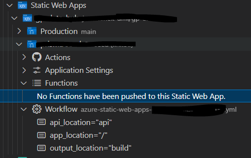 Static Web App not deploying API functions - Microsoft Q&A Static Web App not deploying API functions - Microsoft Q&A