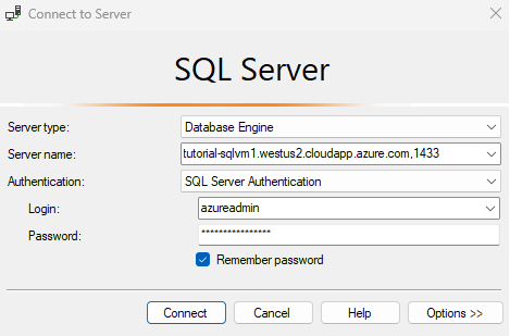 How do I set up my Azure server to receive data from outside computers ...