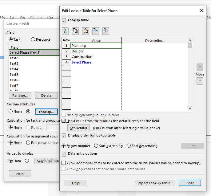 Using Custom Field to trigger flags - Microsoft Q&A