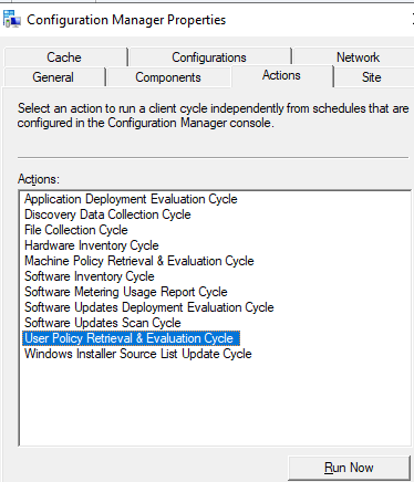 SCCM : What are actions to do after updating the detection method ...