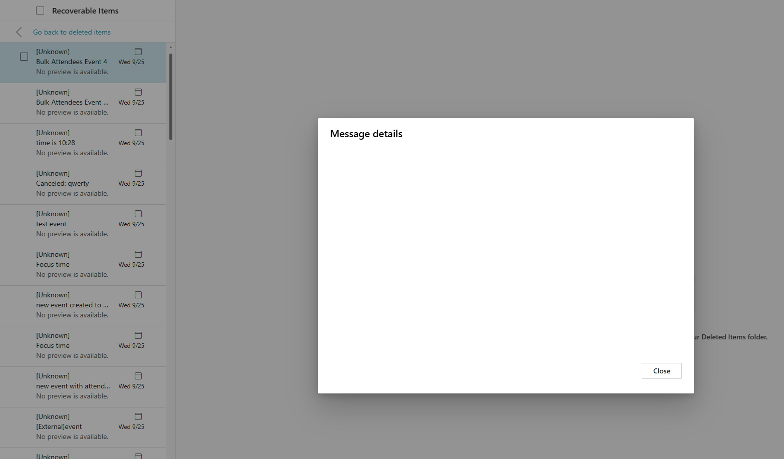 Empty Response To Graph Query On Mails In A Folder Which Actually Has 