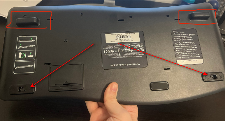 Microsoft 5050 Keyboard Levelling - Microsoft Q&A