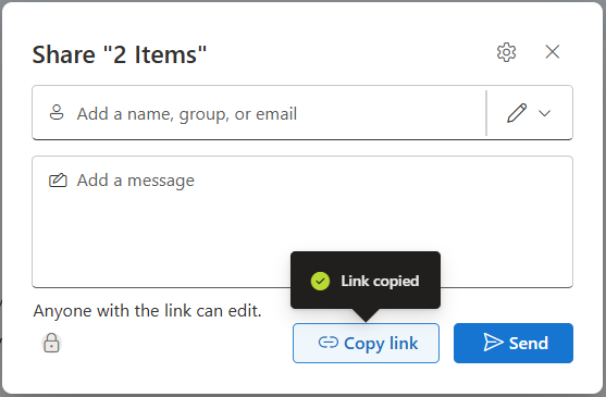 OneDrive Bug: Shared Link for Multiple Files Not Working - Microsoft Q&A