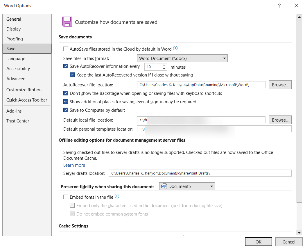 How does word with one drive integration work? - Microsoft Q&A