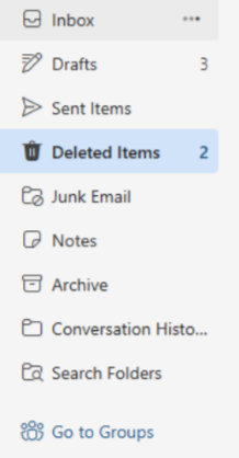 Somehow accidentally deleted entire inbox. Recover deleted items link ...
