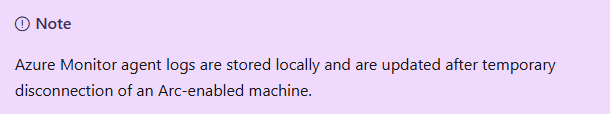 Azure ARC connected machine agent / AMA - Microsoft Q&A