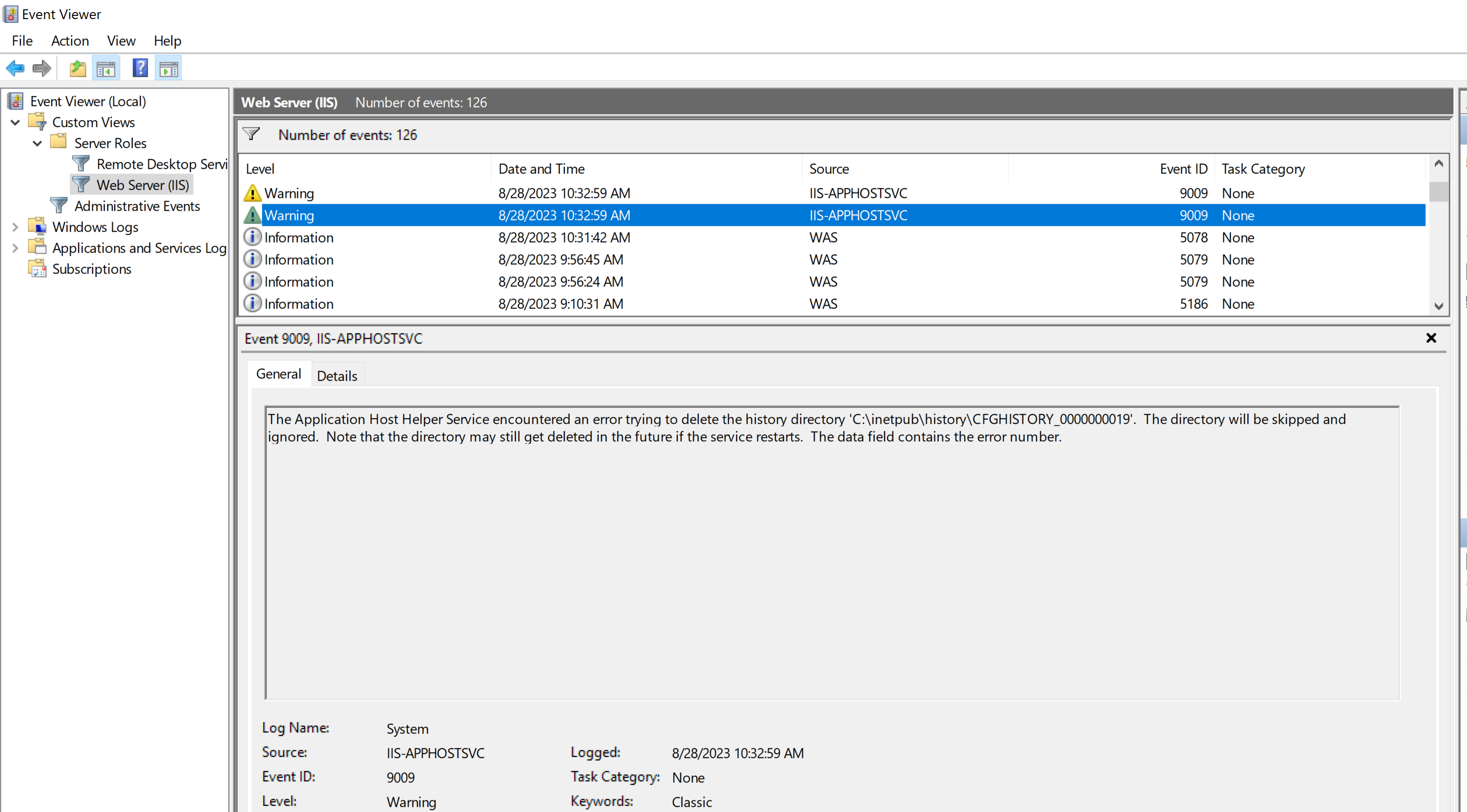 I Have Hosted A Web Application Frequently I Get The Following Error Failed To Load Resource