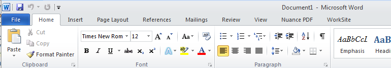 Word 2010 - Undo button greyed out - Microsoft Q&A