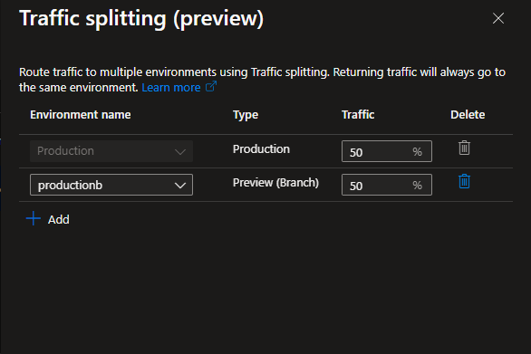Azure Static Web App With Custom Domain Not Working With Traffic