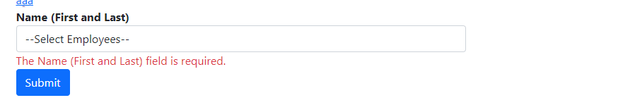 drop down field does not show as required - Microsoft Q&A
