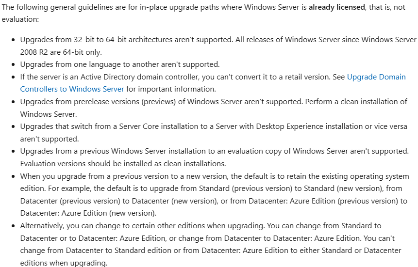 Windows Server 2012 R2 upgrade path - Microsoft Q&A