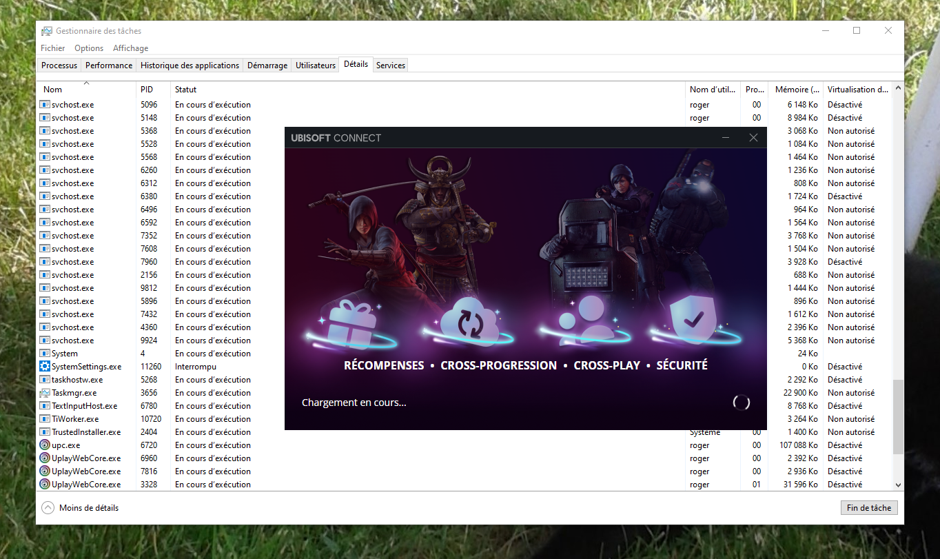 Ubisoft Connect ne se charge pas - Microsoft Q&A