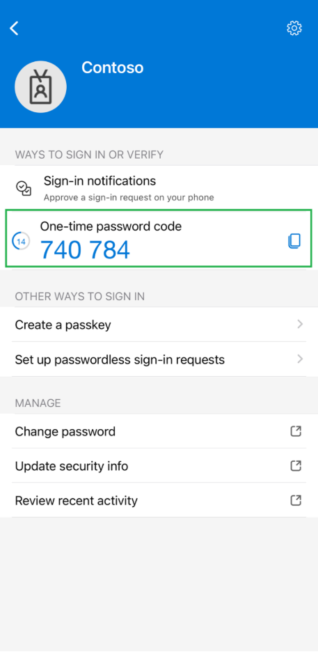 Microsoft Authenticator app doesn't show 6-digit OTP code - Microsoft Q&A