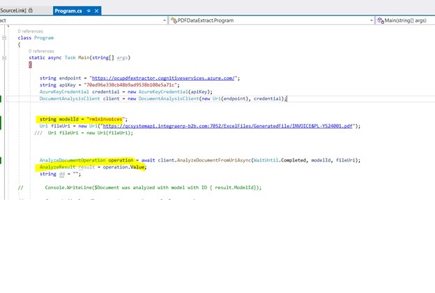 Issue With Table Values Returning Null In Api Response After Training Custom Extraction Model