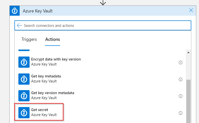 Filesystem connector credentials in Key Vault? - Microsoft Q&A