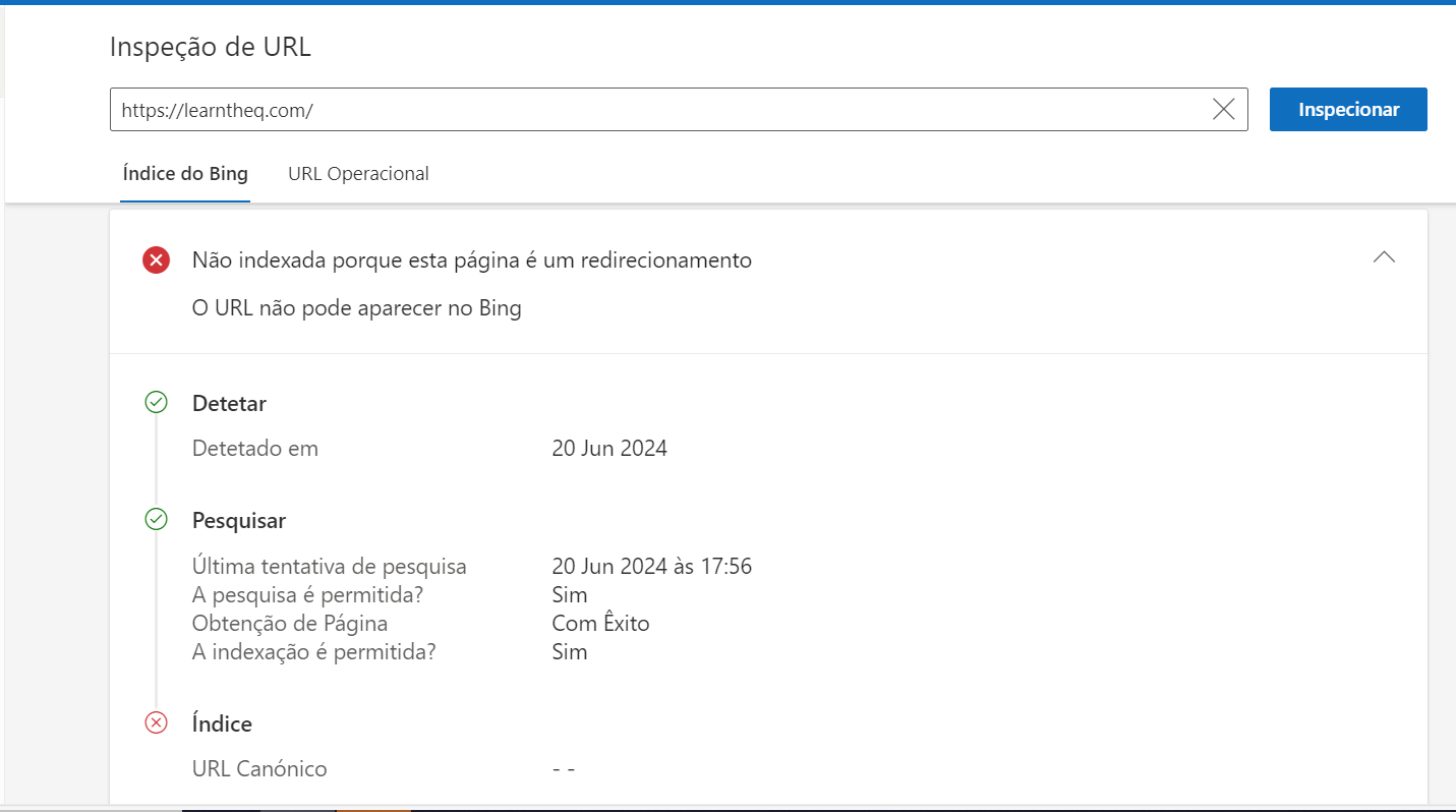 Indexing a website on Bing - Microsoft Q&A