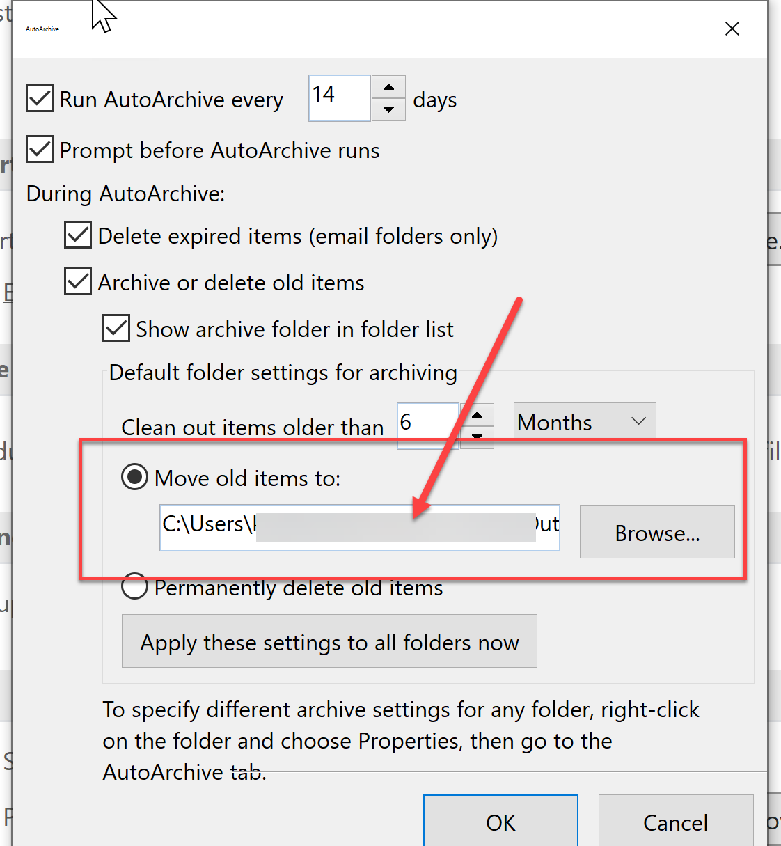 how do I fix my outlook archive file? - Microsoft Q&A