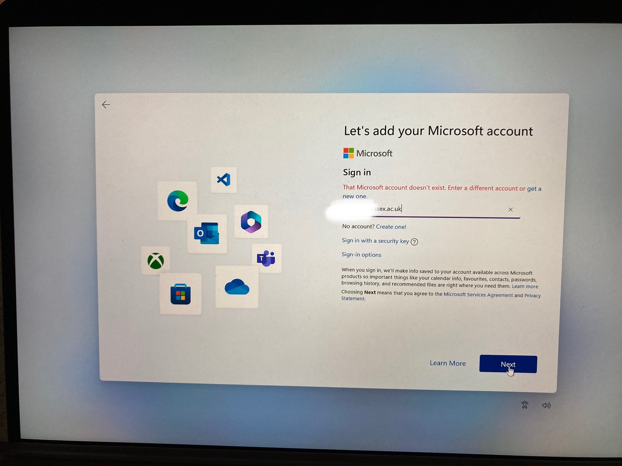 How do you force a local login when setting up a Surface - Microsoft Q&A