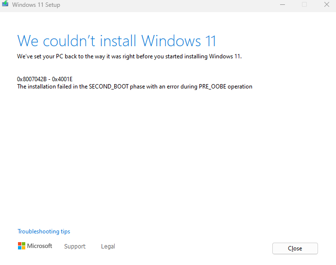 Windows 11, version 23H2 (repair version). - Microsoft Q&A