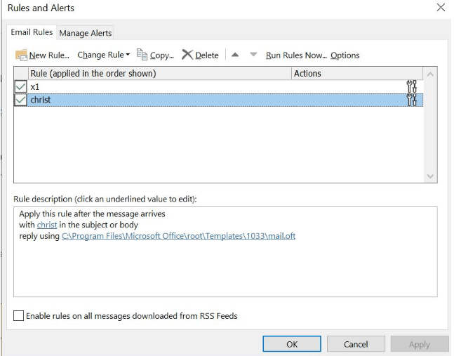 Auto-reply to specific emails based on words in the subject (but not ...