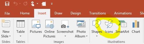 Icon set in PowerPoint 2016/365 - Microsoft Q&A