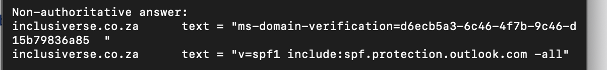 Good day, I am setting up ACS, my domain is with go daddy, it keeps ...