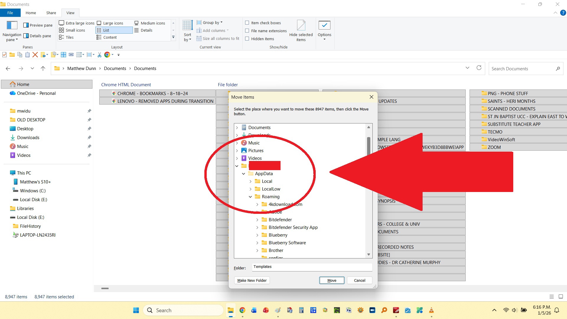 Why is Win11 showing HIDDEN FILES in Move/Copy window? - Microsoft Q&A
