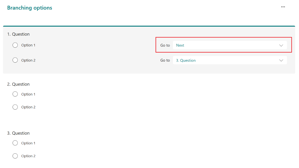 how do I create a drop down menu for an "option" - Microsoft Q&A