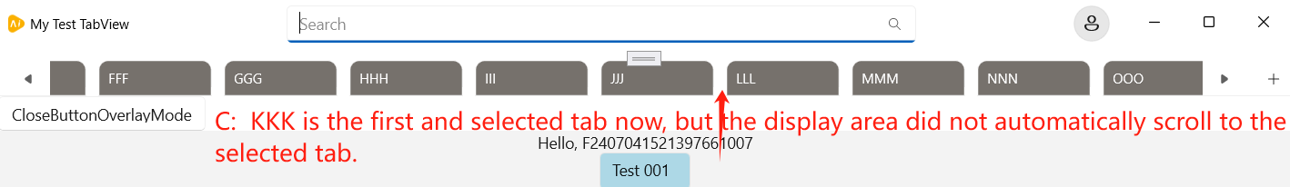 How To Scroll In The Tabs Area In Tabview In Winui3 By Using Code Microsoft Qanda