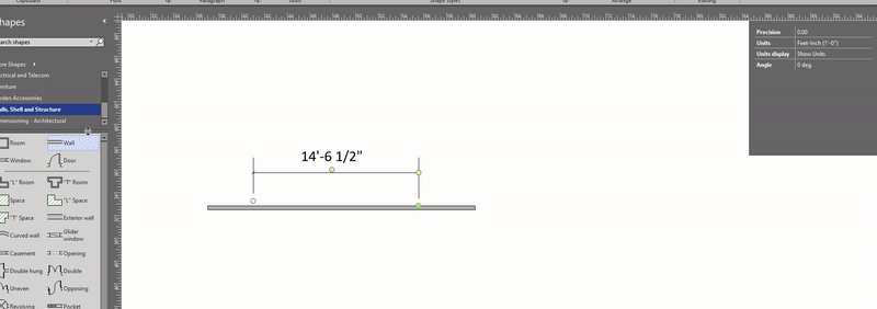 Visio 2003, house floor plan with dimensions - Microsoft Q&A