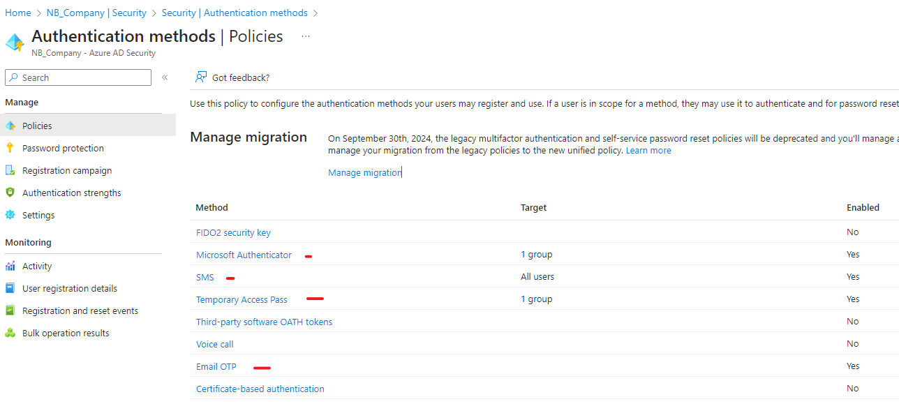 How to pick one MFA Authentication Method among other enabled MFA ...