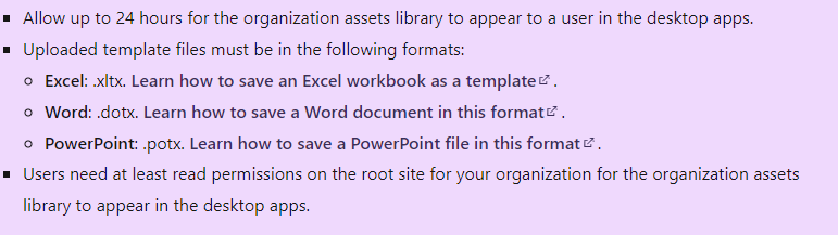 Shared Templates - Microsoft Q&A