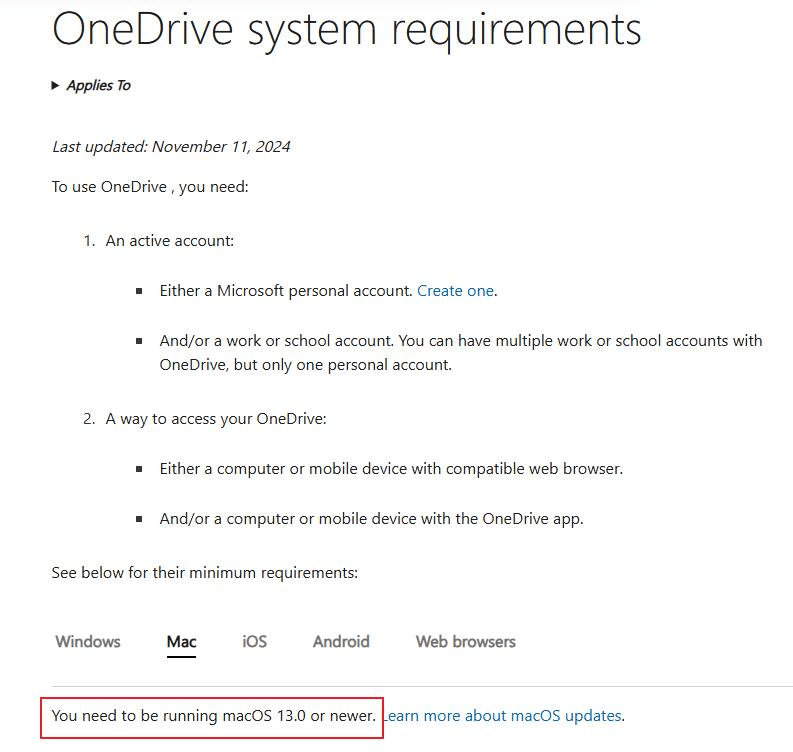 How to install separate downloaded OneDrive app software on my macOS ...