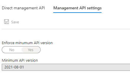 Update API Management API version to 2021-08-01 - Unable to Rollback ...
