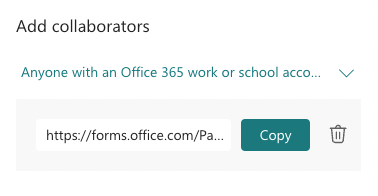 Shareable URLs in MS Forms? - Microsoft Q&A