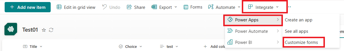 No longer has the ability to customize a SharePoint list forms using Power Apps - Microsoft Q&A