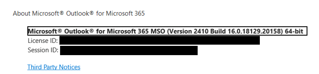 Outlook display issues - Microsoft Q&A