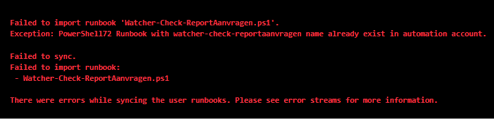 Azure Automation - Source Control doesn't sync runbooks anymore ...