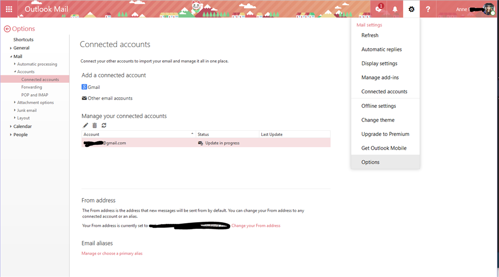 Hotmail Connected Account - Microsoft Q&A