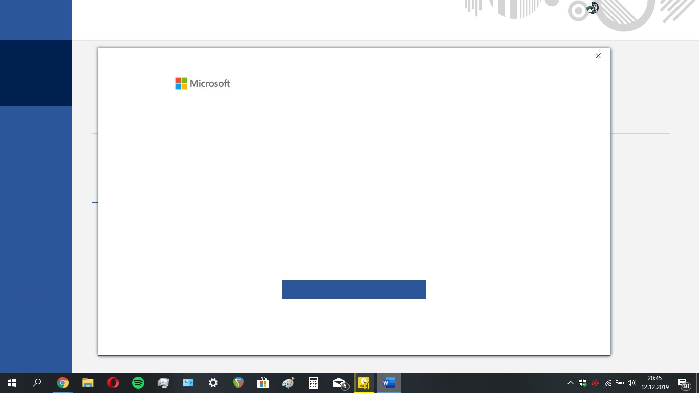 MS Word blank interface - Microsoft Q&A
