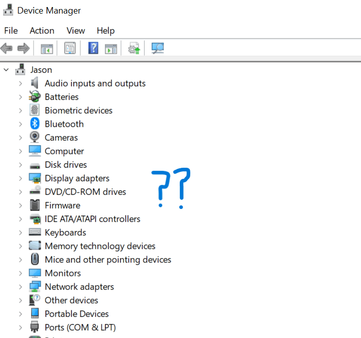 How do I enable my human interface devices on my laptop - Microsoft Q&A