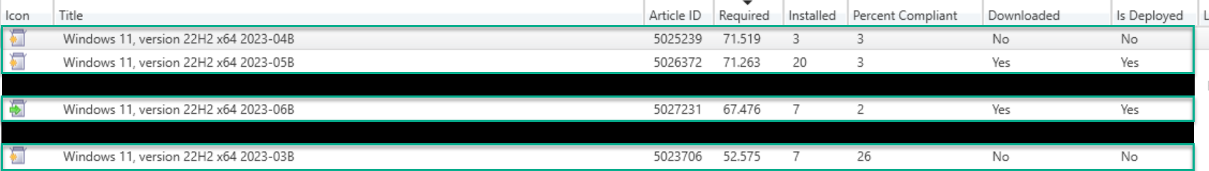 Windows 11 feature updates being released every month (MECM environment ...