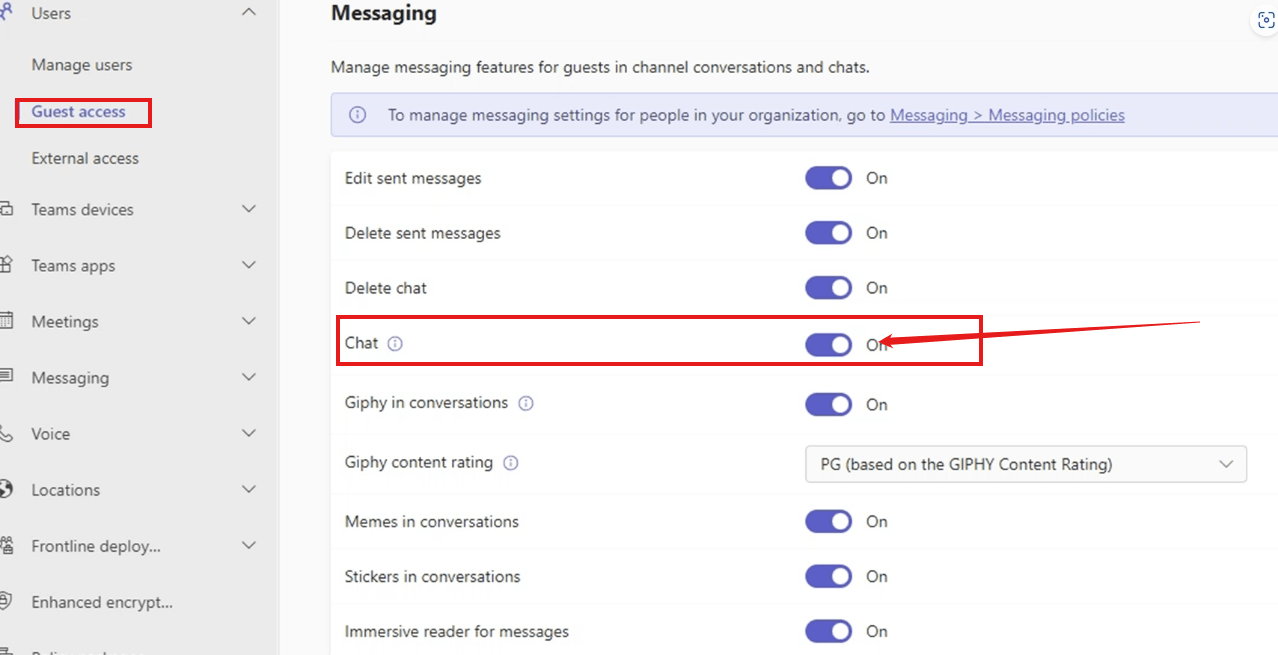 MS Teams - “We can't take you to that message because it's in a chat ...