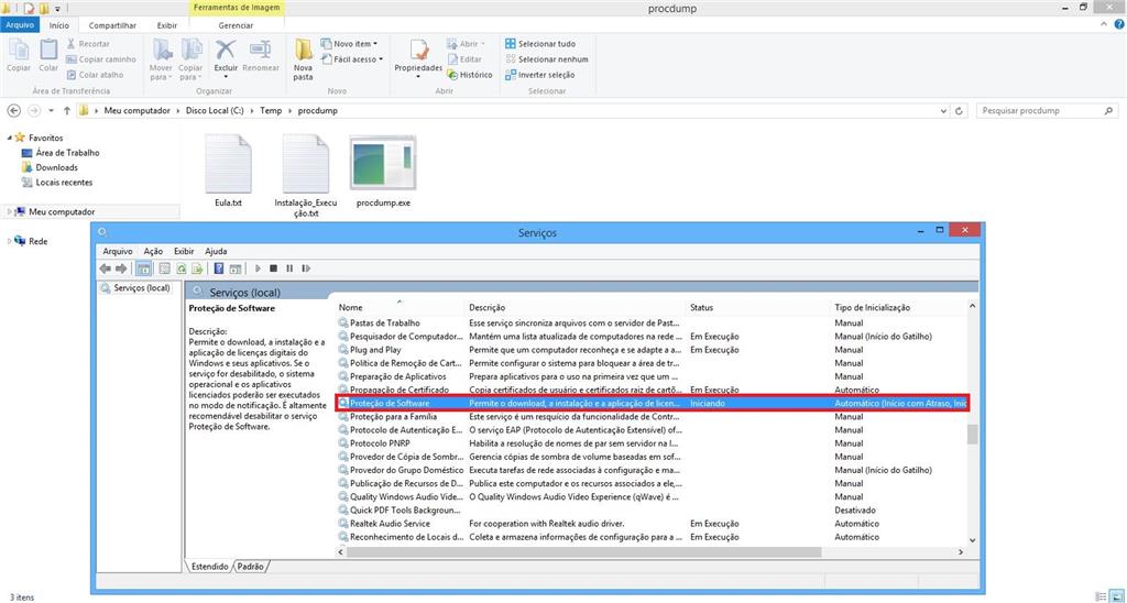 Serviço "Proteção de Software" - sppsvc.exe - Microsoft Q&A