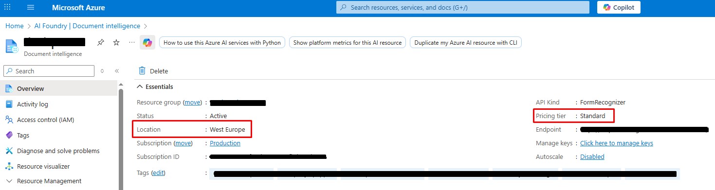 Long processing times with Document Intelligence Prebuilt Invoices (West Europe) - Microsoft Q&A