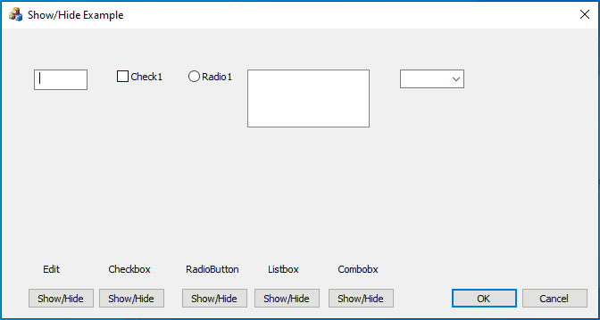 Swhide Does Not Hide Controls Microsoft Qanda 