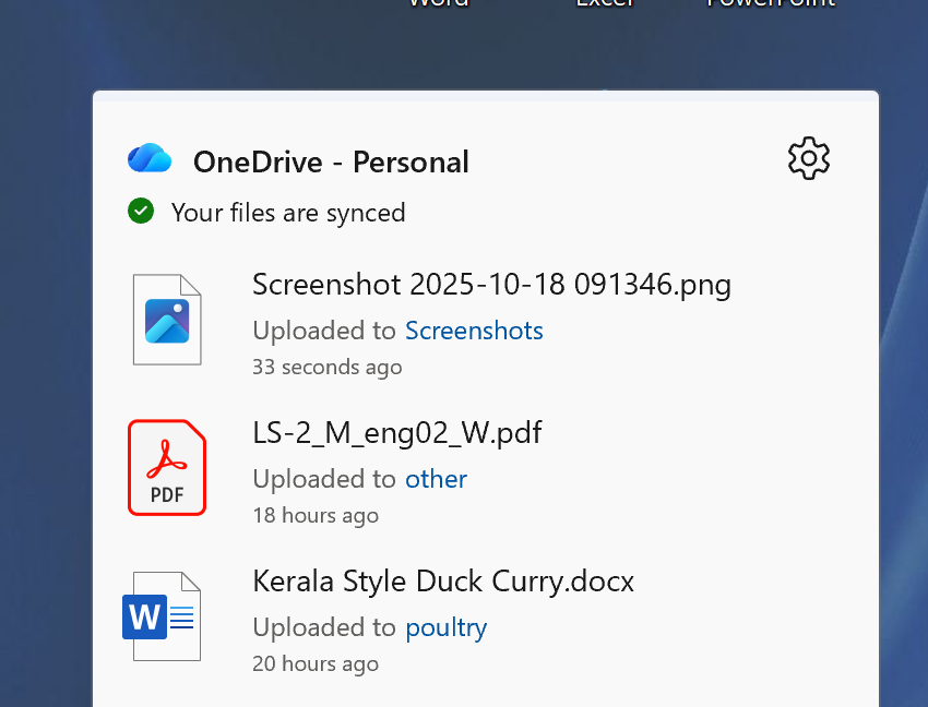 Blue OneDrive logo (couldn't post question previously) - Microsoft Q&A