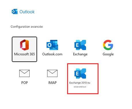Impossible d'ajouter mon compte exchange (OVH) sur Outlook classic ...