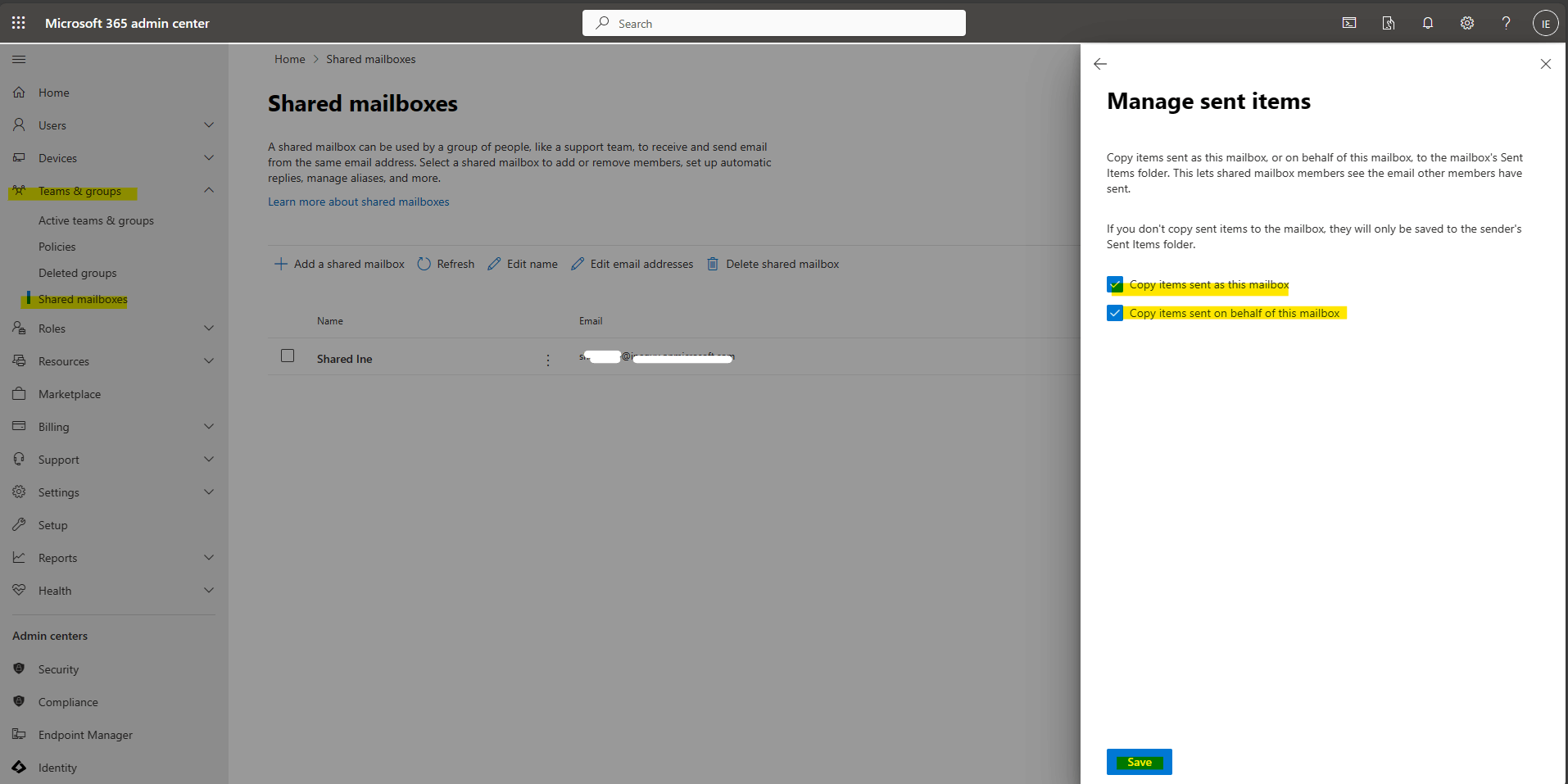 We have to cc the shared inbox on every email we send in order to ensure our sent items are ...